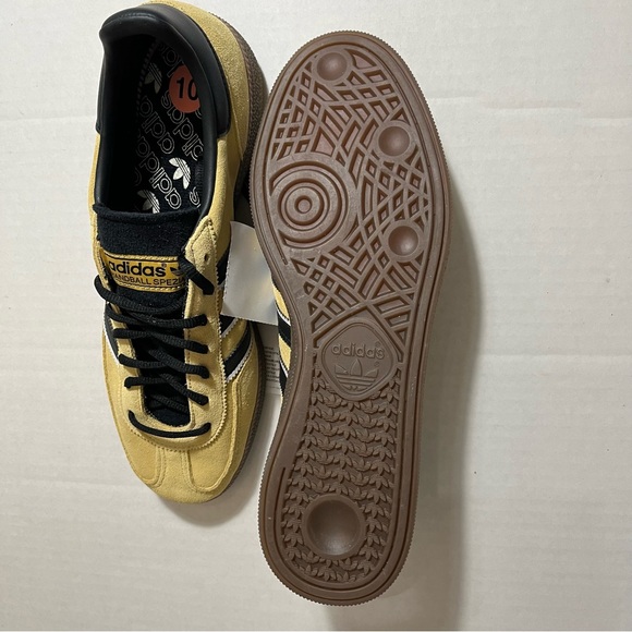 adidas | Shoes | Adidas Handball Spezial Sz Low Suede Oat Tan Black New ...
